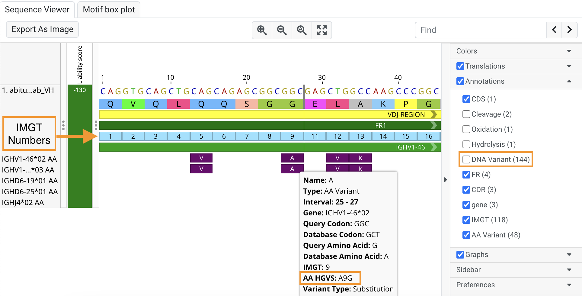 Moving to Geneious Biologics from IMGT/V-Quest – Geneious Biologics Support