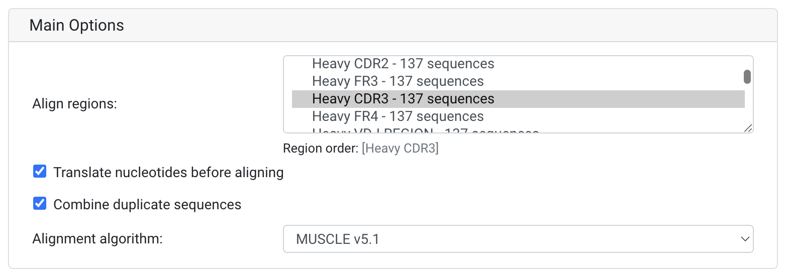 Sequence Alignment – Geneious Biologics Support
